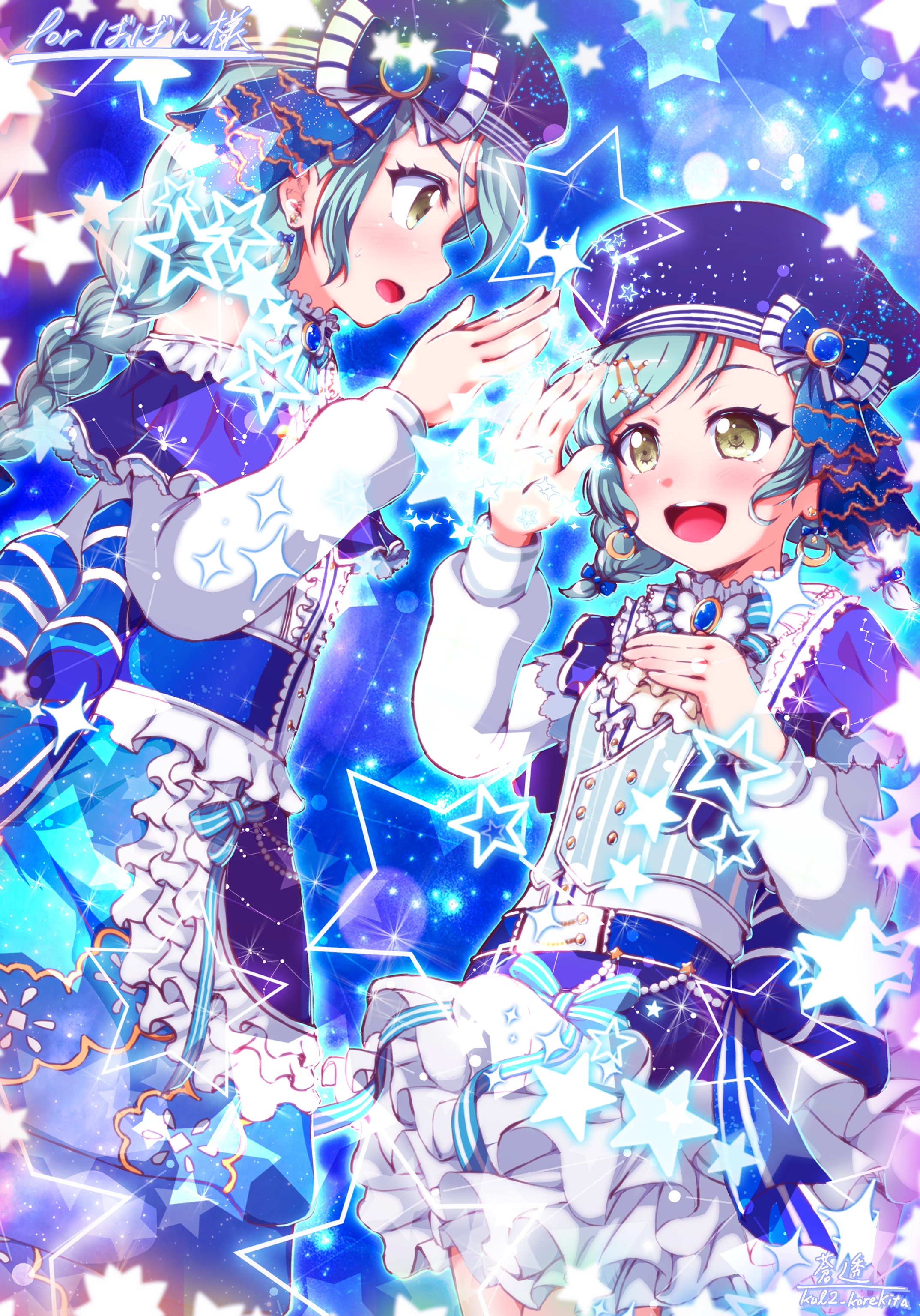 bang dream! bang dream! episode of roselia hikawa hina hikawa sayo tagme uniform | #1119738 ...